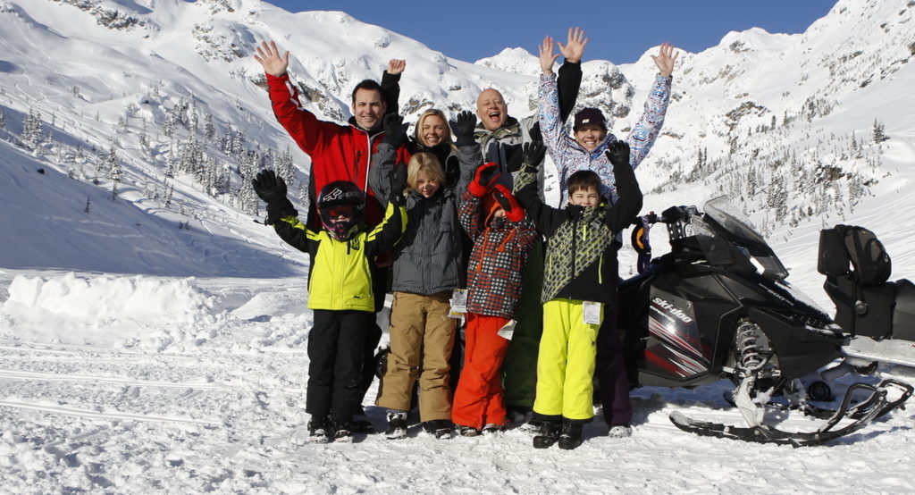 Family Snowmobile Tour - Blackcomb Snowmobile